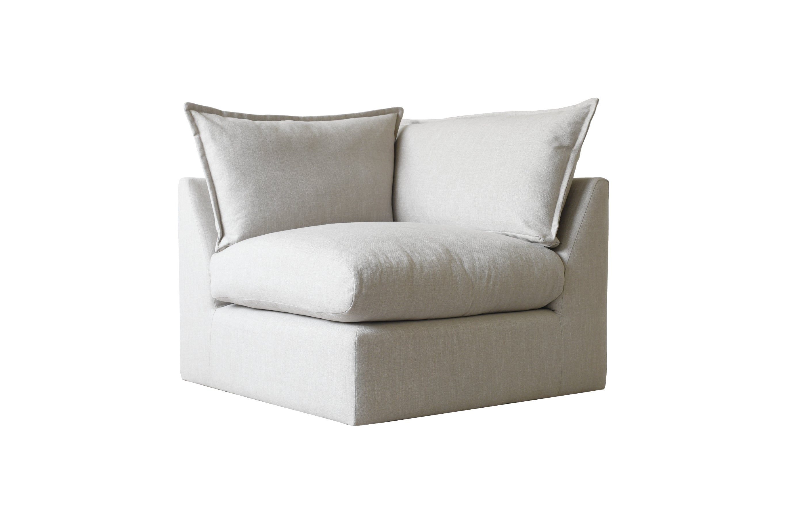Moda Corner Unit Durham Pearl – SofaSofa